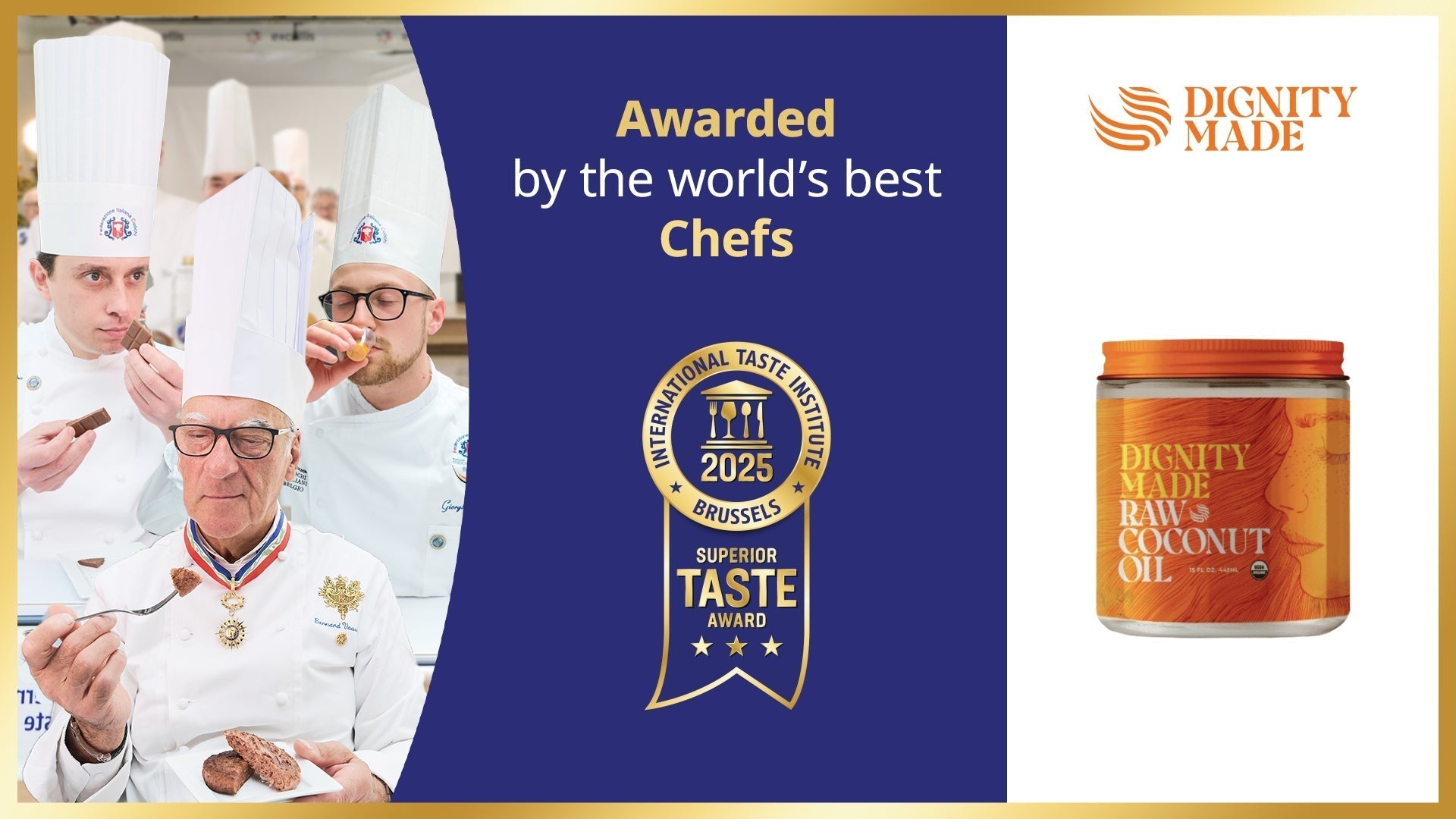 Dignity Made Wins Prestigious 2025 Superior Taste Award for Raw Coconu